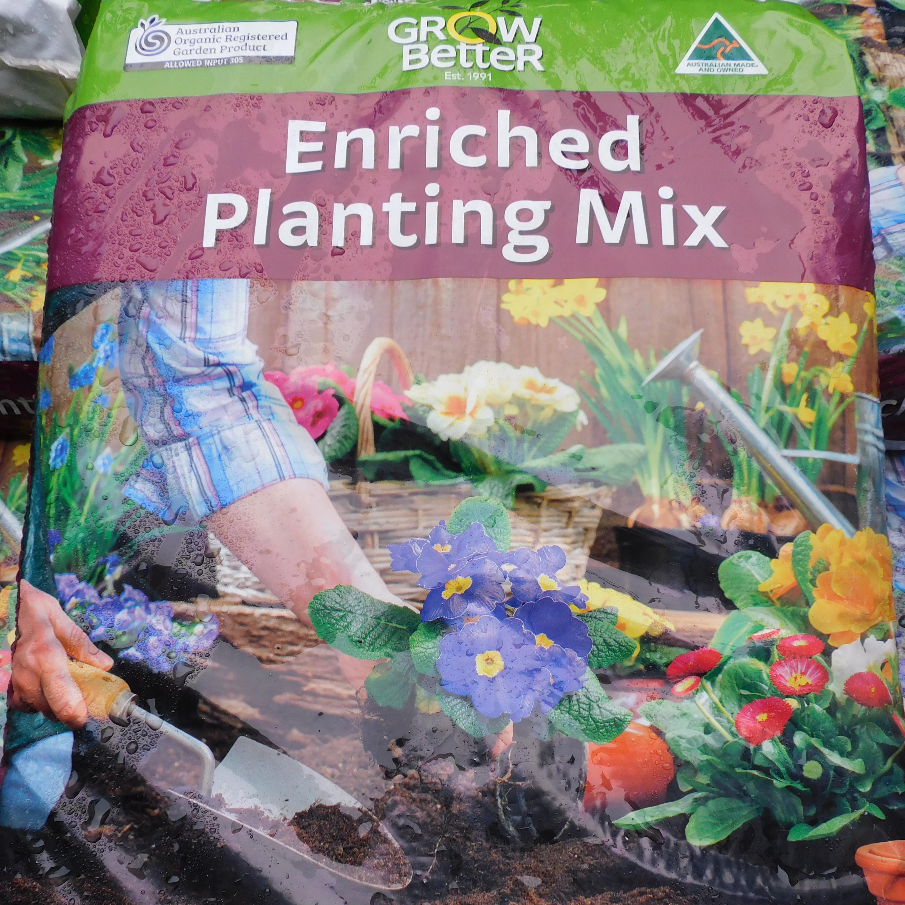 Enriched Planting Mix – Wombat Gully Plant Farm Geelong