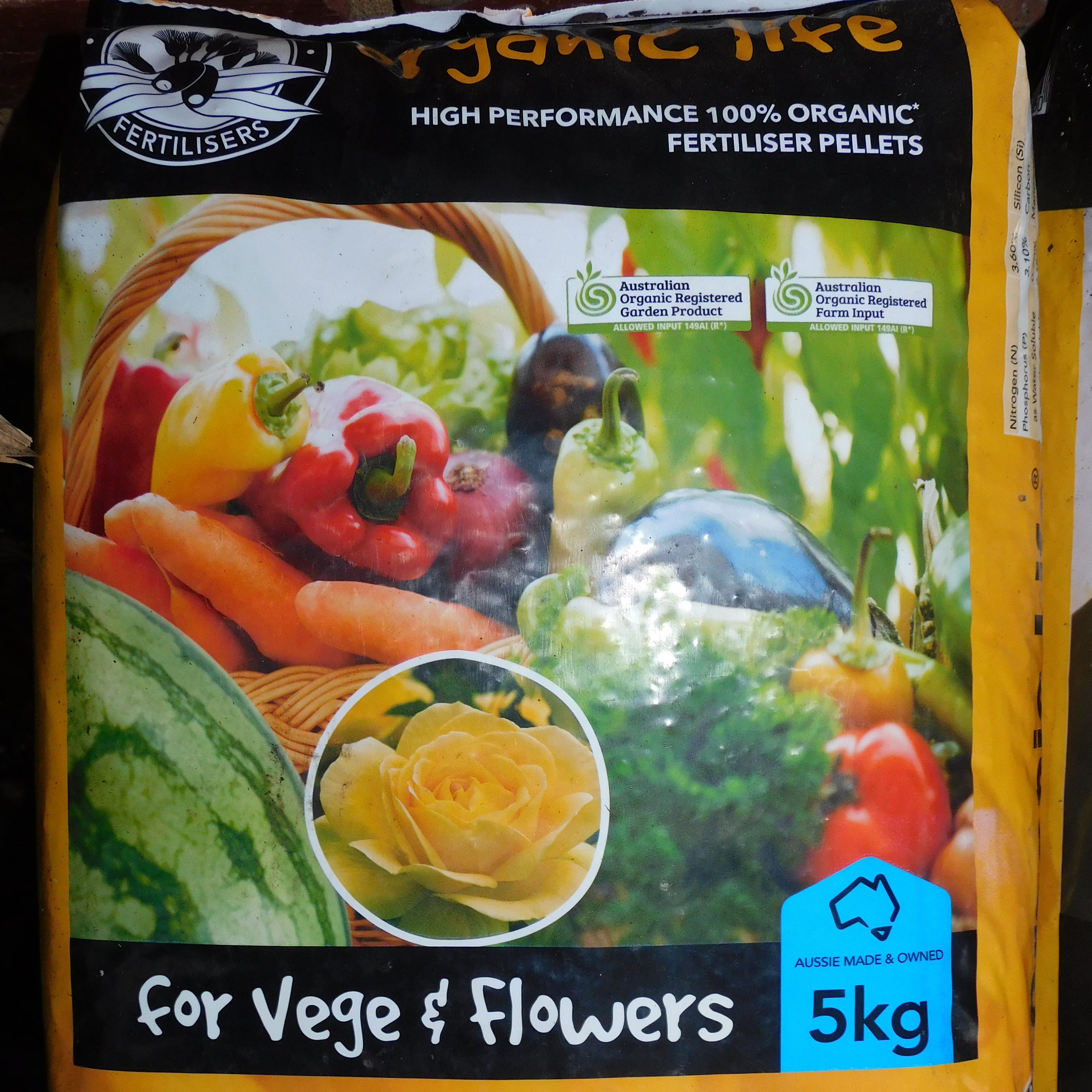 Organic Life Fertiliser – Wombat Gully Plant Farm Geelong