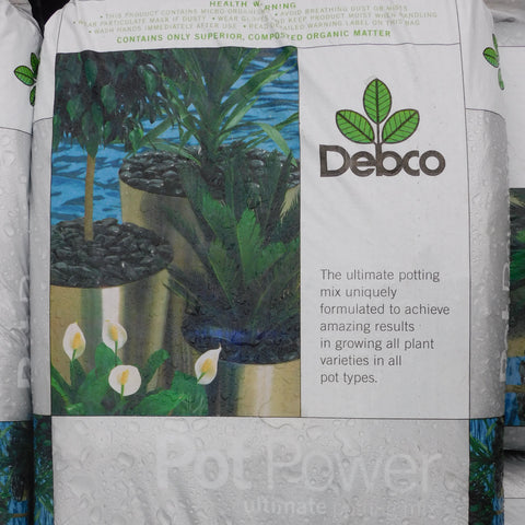 Debco Pot Power Potting Mix – Wombat Gully Plant Farm Geelong